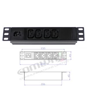 IEC Power Units - Power Units - Power Distribution - Comms2Go